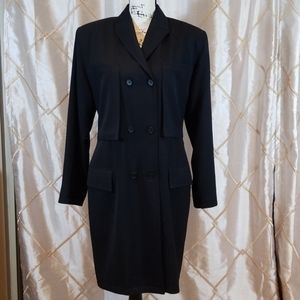 Versace | Jackets & Coats | Versace Update Gorgeous Womens Black Coat ...